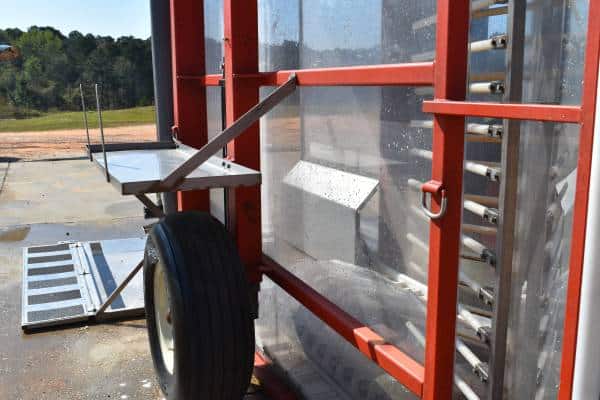 McKibben Harvester - Pull Along - Used Blueberry Equipment